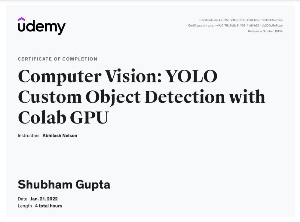 SHUBHAM GUPTA on LinkedIn: #computervision #yolo #objectdetection # ... SHUBHAM GUPTA on LinkedIn: #computervision #yolo #objectdetection # ...