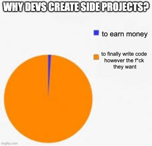 Povilas Korop on LinkedIn: Why devs create side projects? Povilas Korop on LinkedIn: Why devs create side projects?