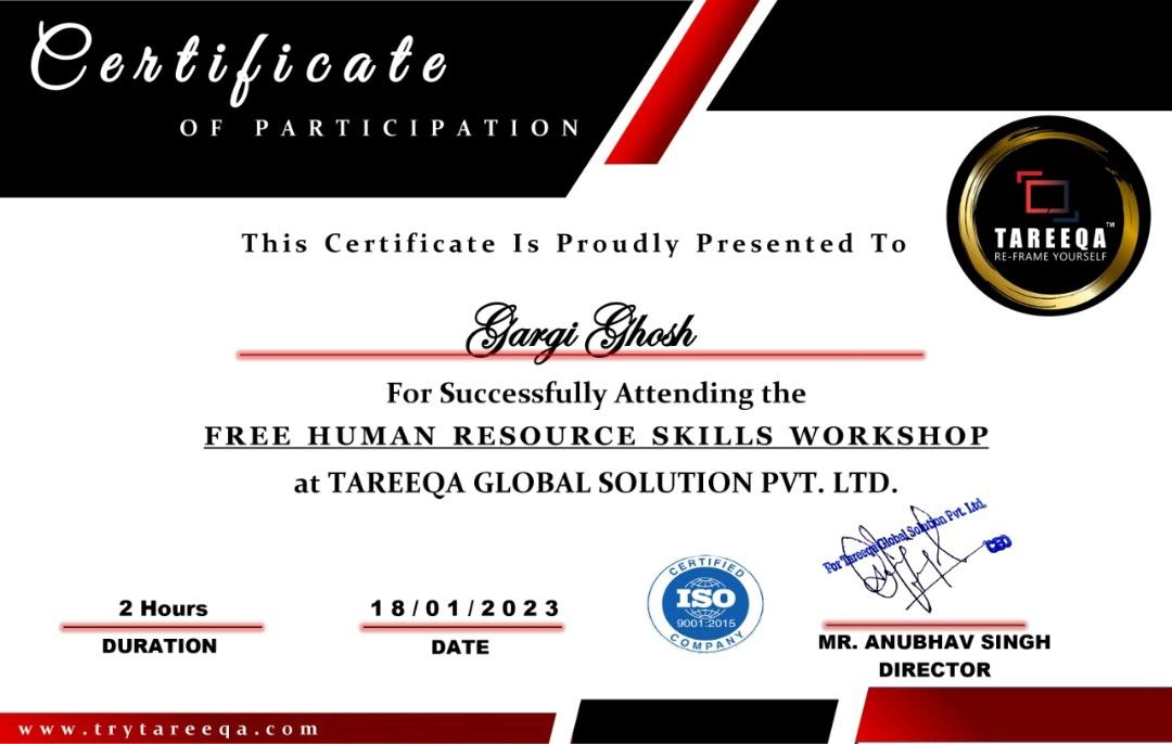 Gargi Ghosh on LinkedIn: I am delighted to share that I've successfully ... Gargi Ghosh on LinkedIn: I am delighted to share that I've successfully ...