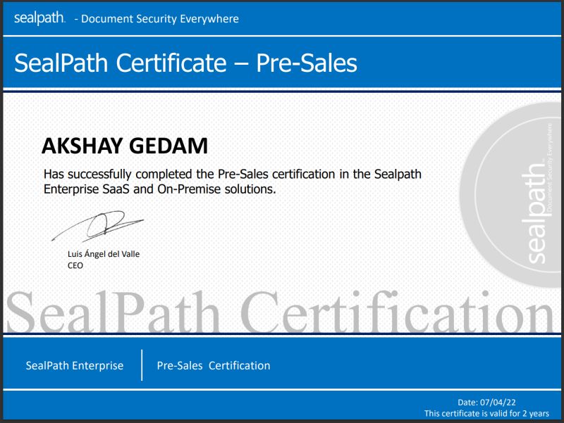 Akshay Gedam on LinkedIn: #cybersecurity #dataprotection Akshay Gedam on LinkedIn: #cybersecurity #dataprotection