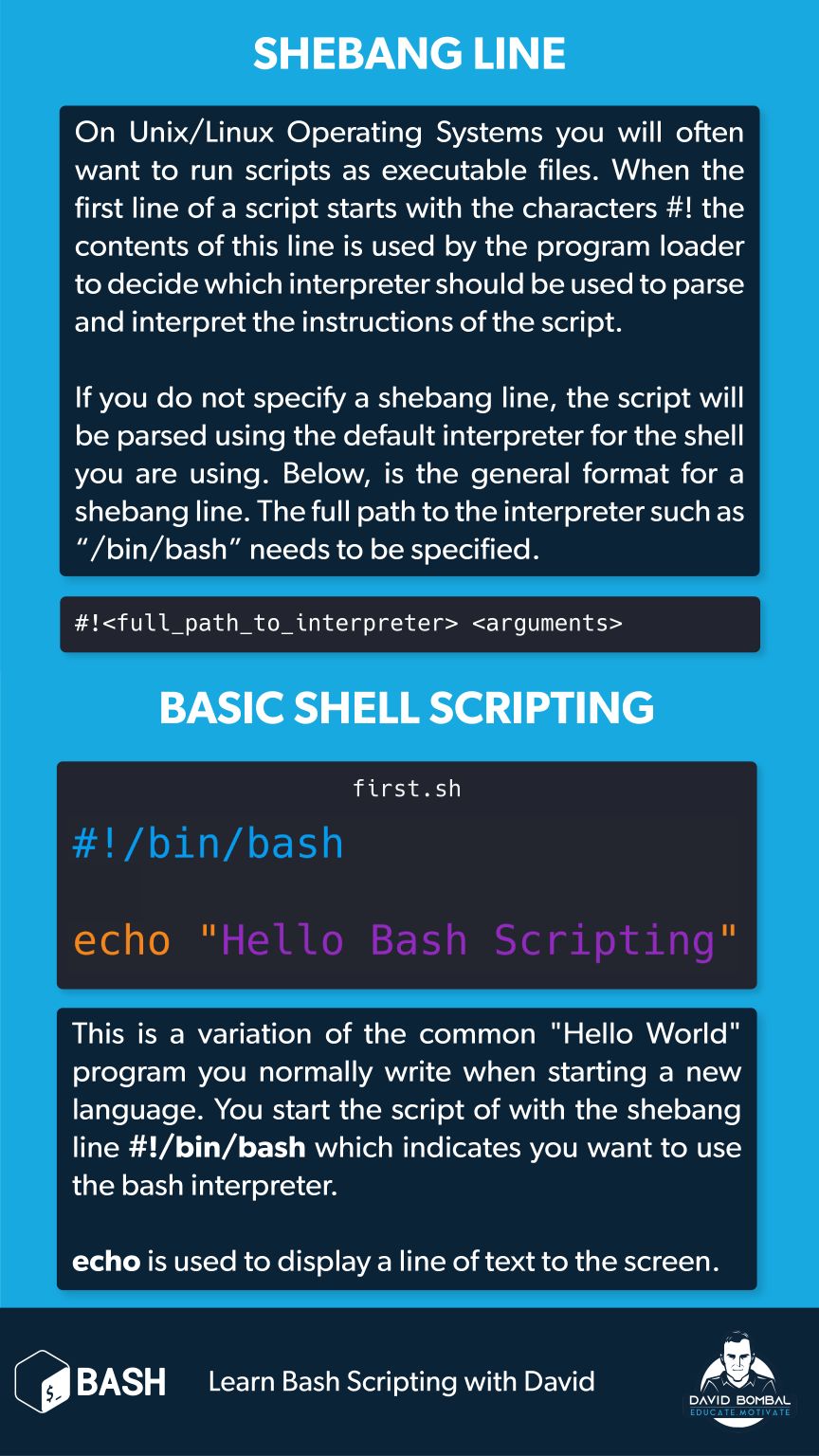 David Bombal on LinkedIn: #bash #bashscripting #coder #scripting David Bombal on LinkedIn: #bash #bashscripting #coder #scripting