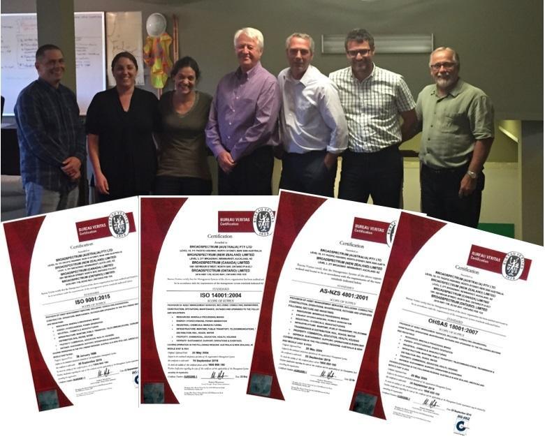 Our Management System has been recertified by Bureau Veritas as a ... Our Management System has been recertified by Bureau Veritas as a ...