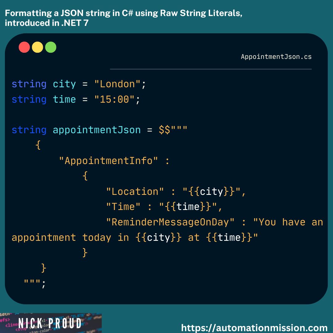 Nick Proud on LinkedIn: #dotnet #dotnetforall #csharp # ... Nick Proud on LinkedIn: #dotnet #dotnetforall #csharp # ...