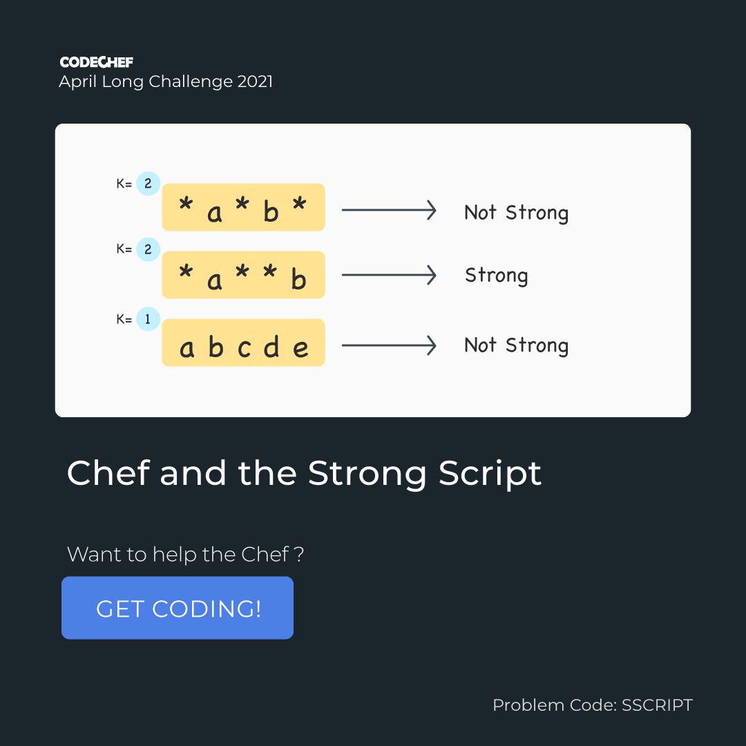 CodeChef on LinkedIn: #programming #coding #contest CodeChef on LinkedIn: #programming #coding #contest