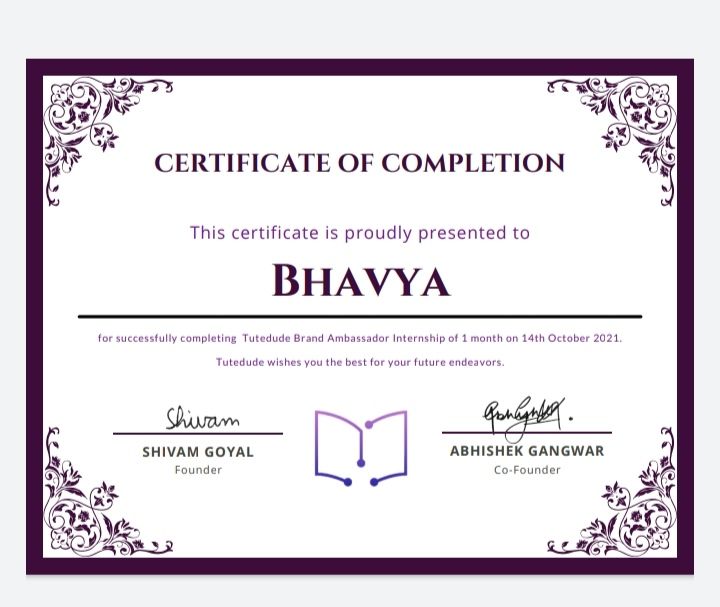 BHAVYA PARASHAR on LinkedIn: I am very happy to share that I have ... BHAVYA PARASHAR on LinkedIn: I am very happy to share that I have ...