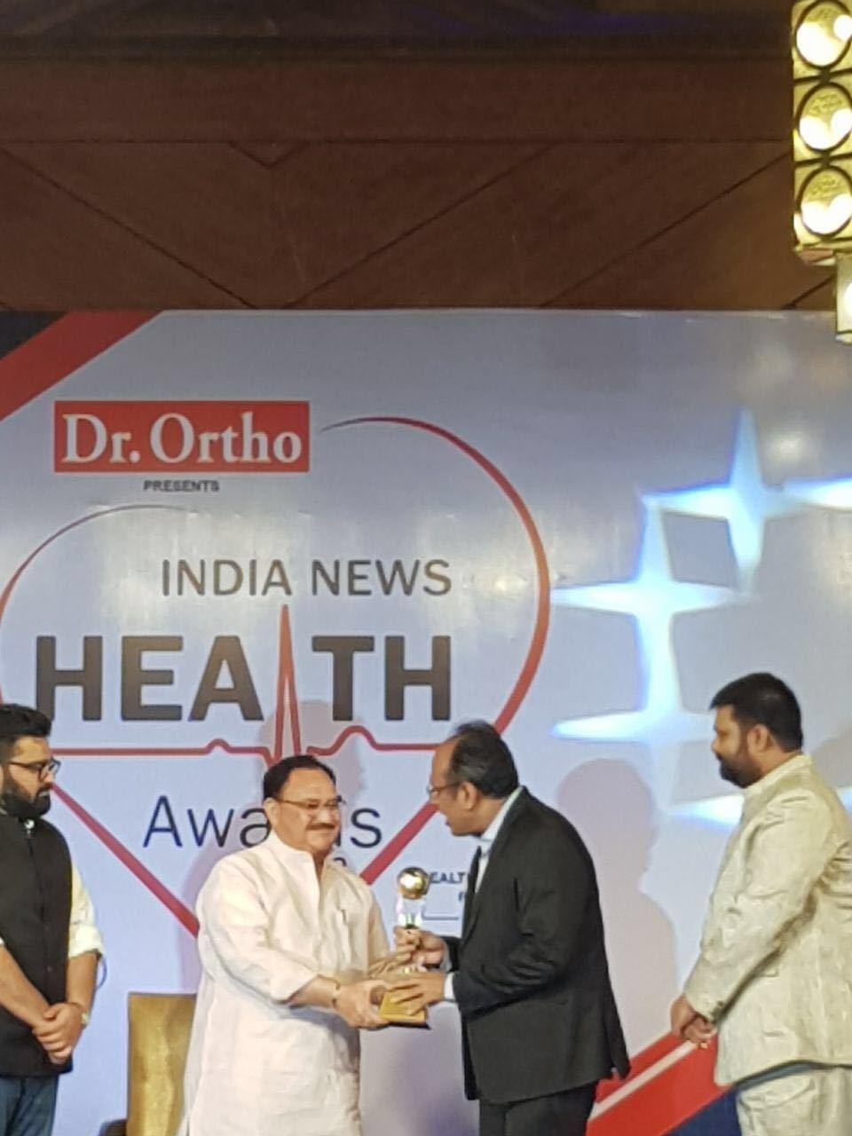 Feeling honored after receiving the prestigious India News Health award ... Feeling honored after receiving the prestigious India News Health award ...