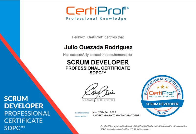Julio Quezada on LinkedIn: #scrum #certiprof Julio Quezada on LinkedIn: #scrum #certiprof