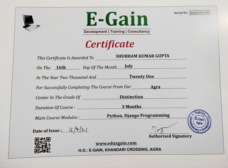 Shubham Kumar Gupta on LinkedIn: #python #django #djangoframework # ... Shubham Kumar Gupta on LinkedIn: #python #django #djangoframework # ...