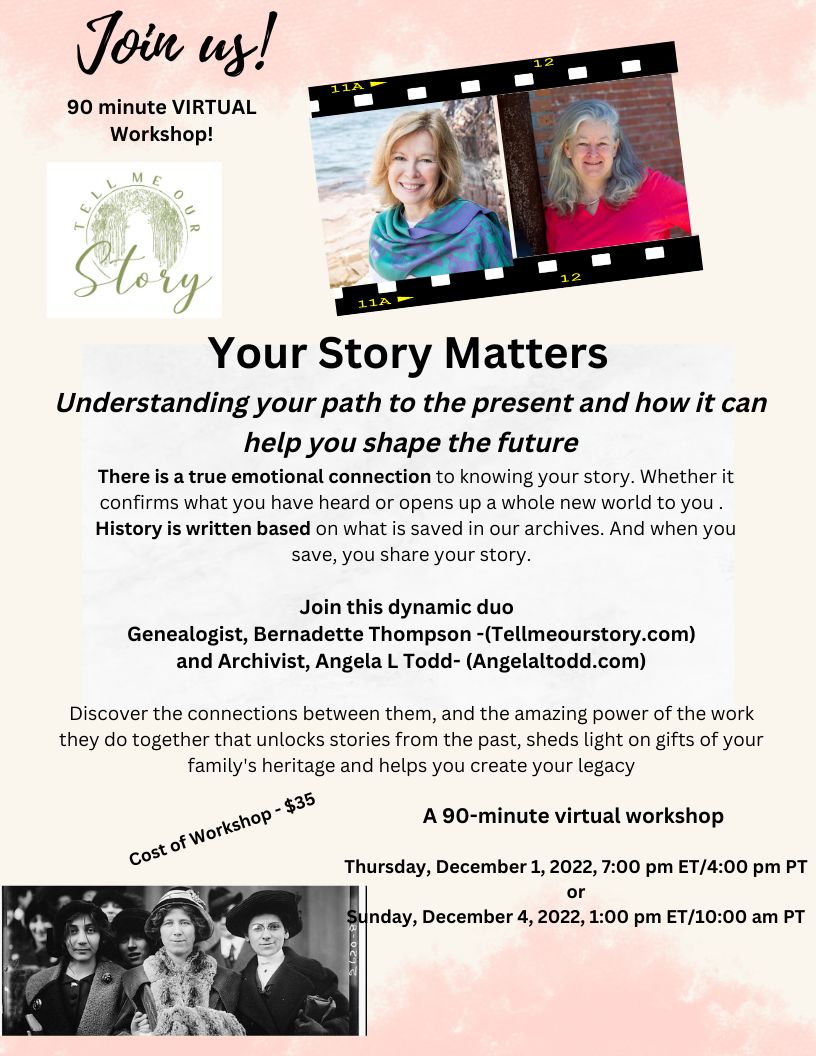 Bernadette Thompson, Tell Me Our Story, Ancestral Healing posted on ... Bernadette Thompson, Tell Me Our Story, Ancestral Healing posted on ...