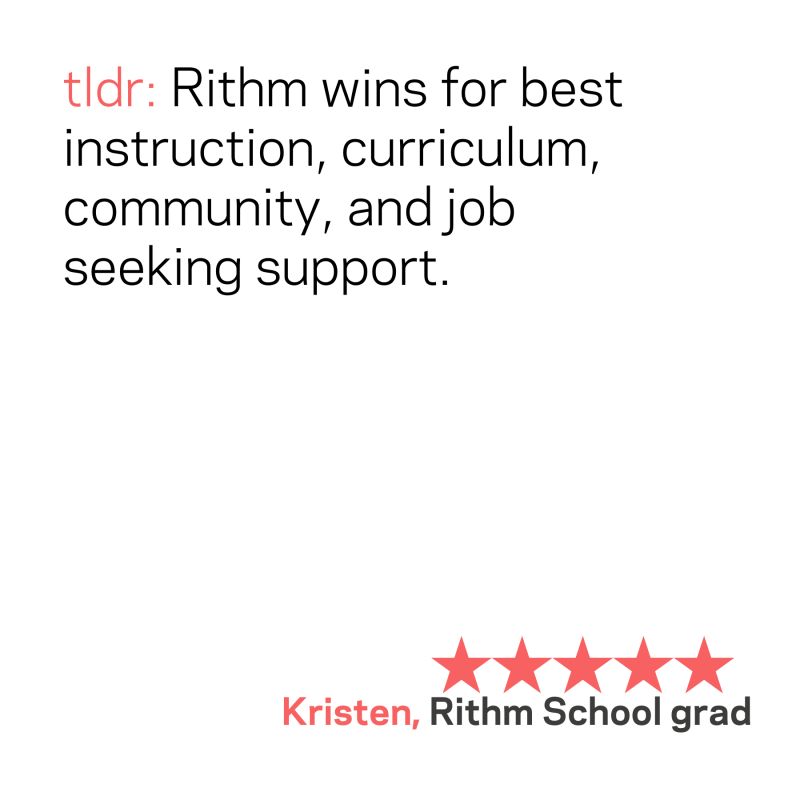 Rithm School on LinkedIn: #codingbootcamp #coder #coders #coding # ... Rithm School on LinkedIn: #codingbootcamp #coder #coders #coding # ...