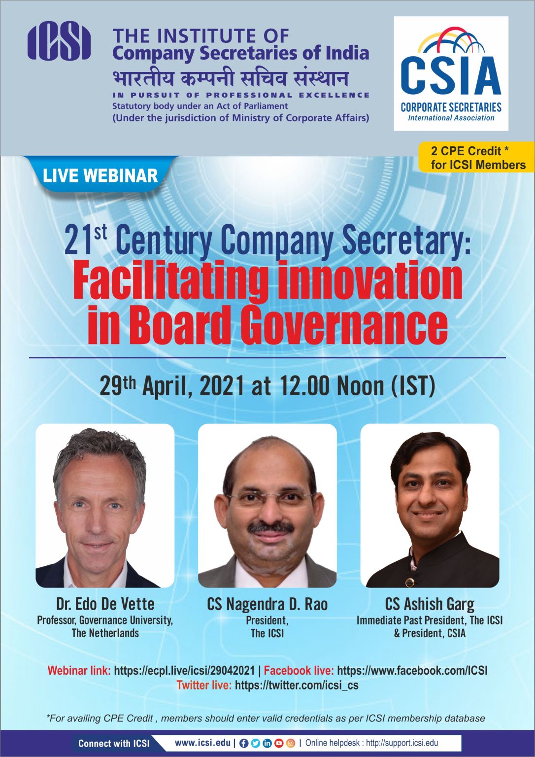 The Institute of Company Secretaries of India on LinkedIn: # ... The Institute of Company Secretaries of India on LinkedIn: # ...