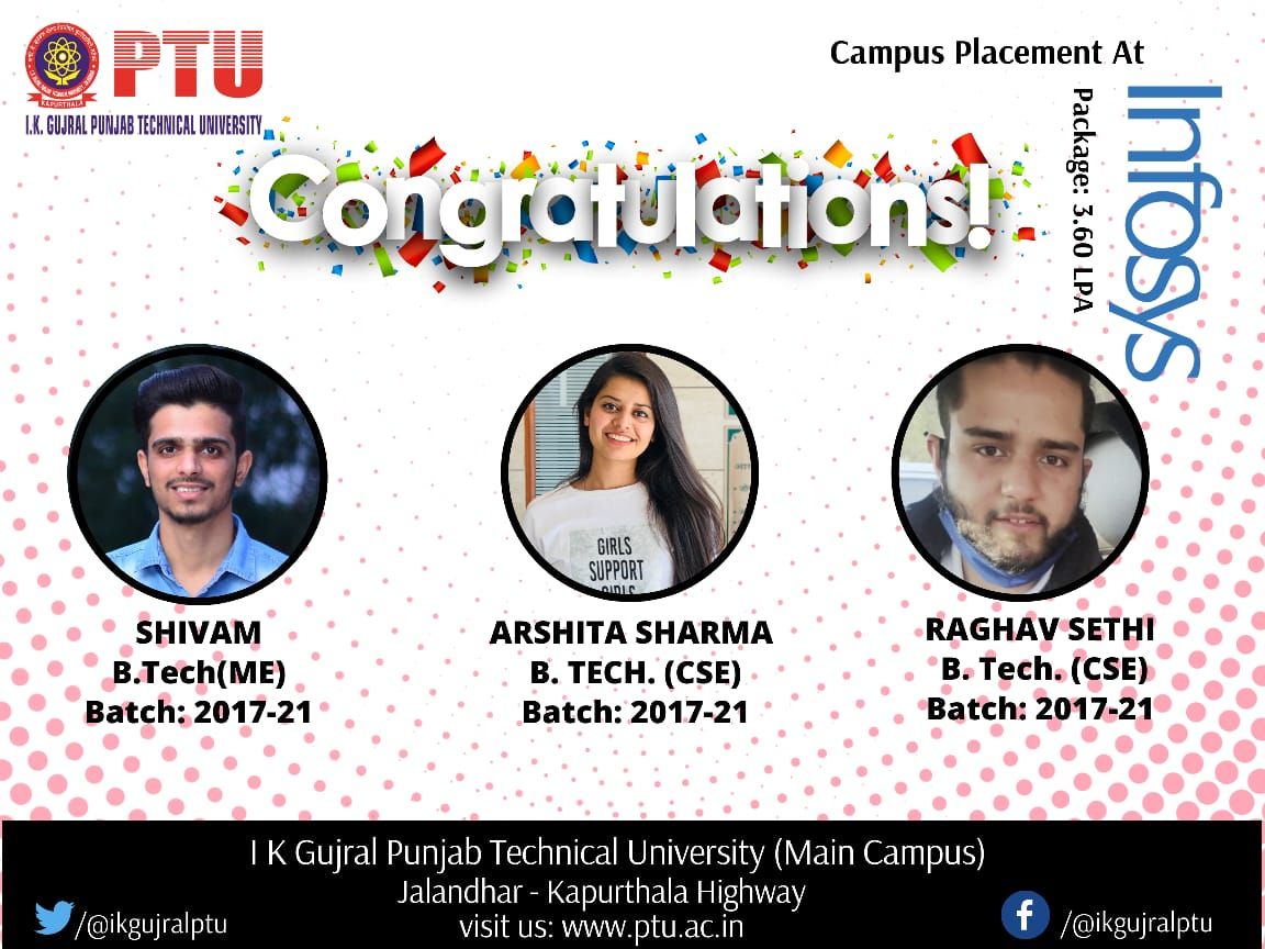 Arshita Sharma on LinkedIn: #ikgptu Arshita Sharma on LinkedIn: #ikgptu