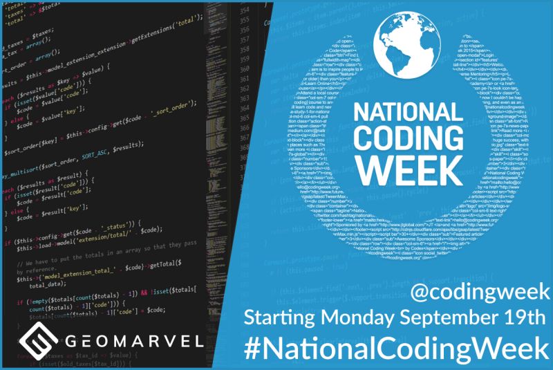 GeoMarvel on LinkedIn: #nationalcodingweek #coding #codingweek # ... GeoMarvel on LinkedIn: #nationalcodingweek #coding #codingweek # ...