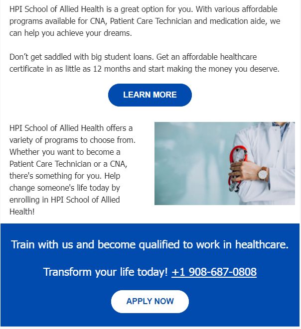 HPI School Of Allied Health on LinkedIn: #medical #careers # ... HPI School Of Allied Health on LinkedIn: #medical #careers # ...