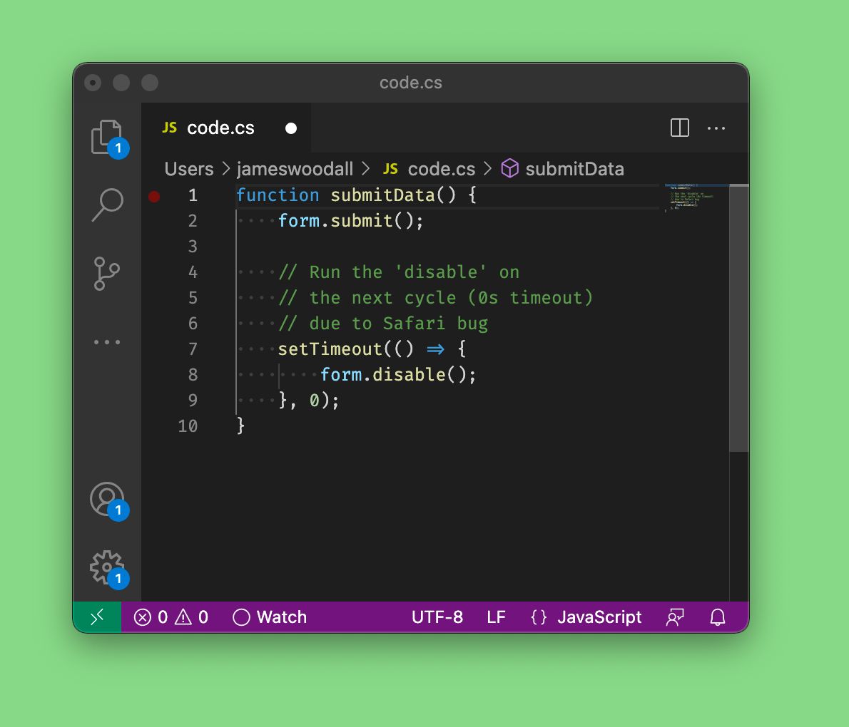 James Woodall on LinkedIn: #softwareengineering #javascript #webdev James Woodall on LinkedIn: #softwareengineering #javascript #webdev