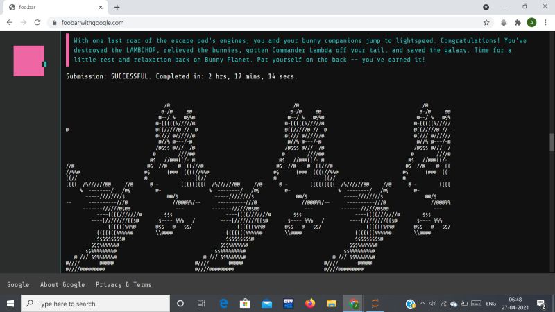 Ananya Garg on LinkedIn: #google #foobar #codingchallenge # ... Ananya Garg on LinkedIn: #google #foobar #codingchallenge # ...