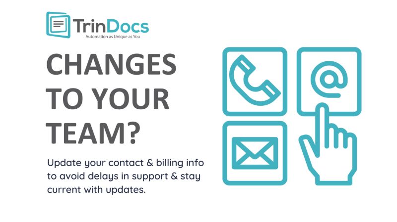 TrinDocs on LinkedIn: Changes to your team? Update your TrinDocs ... TrinDocs on LinkedIn: Changes to your team? Update your TrinDocs ...