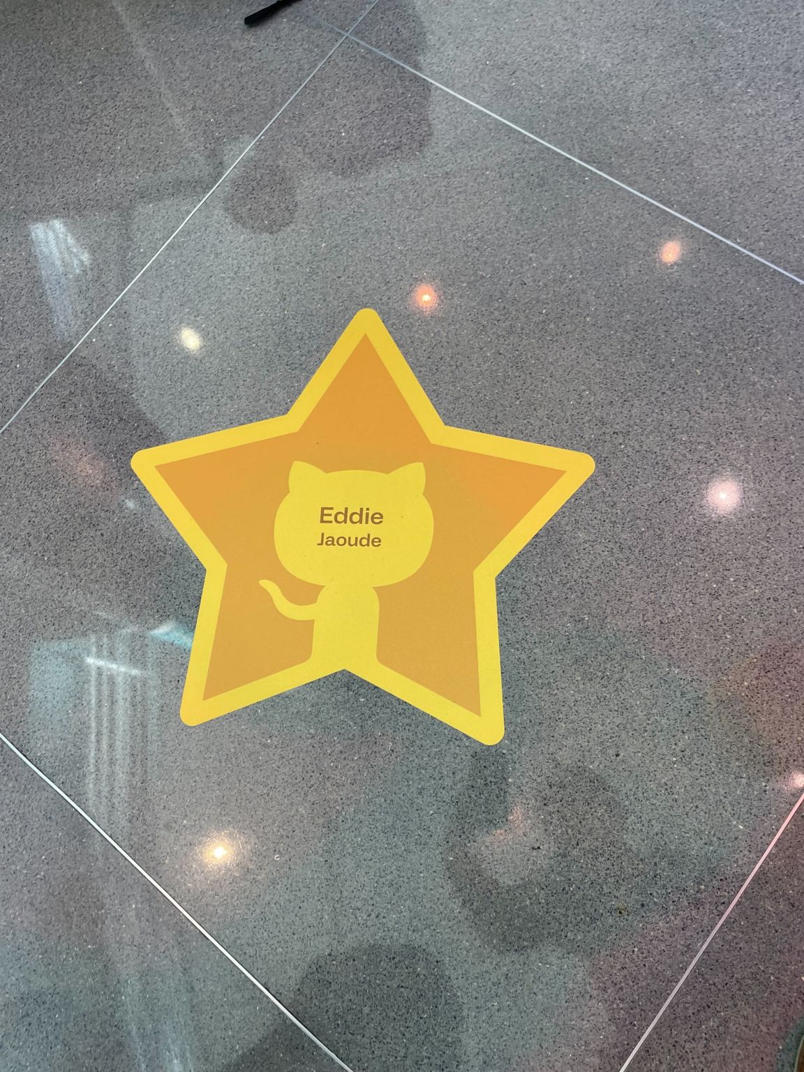 Eddie Jaoude on LinkedIn: Photo of my GitHub Star at the Eddie Jaoude on LinkedIn: Photo of my GitHub Star at the