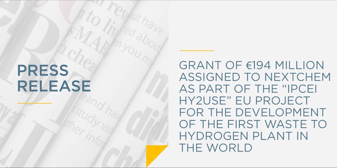 MAIRE on LinkedIn: We announce that our subsidiary NextChem has been ... MAIRE on LinkedIn: We announce that our subsidiary NextChem has been ...