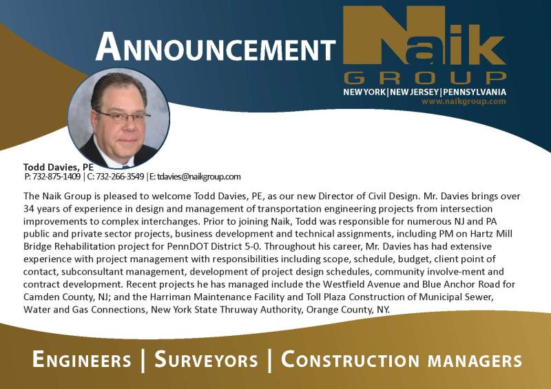 Naik Consulting Group, PC on LinkedIn: Todd Davies, PE, joins the Naik ... Naik Consulting Group, PC on LinkedIn: Todd Davies, PE, joins the Naik ...