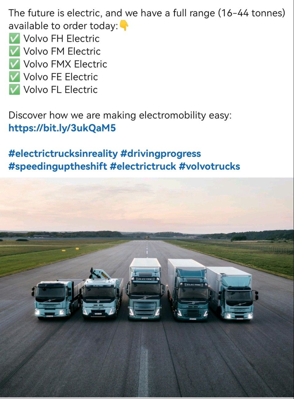 Volvo Trucks goal is that electric vehicles will account for half of ... Volvo Trucks goal is that electric vehicles will account for half of ...
