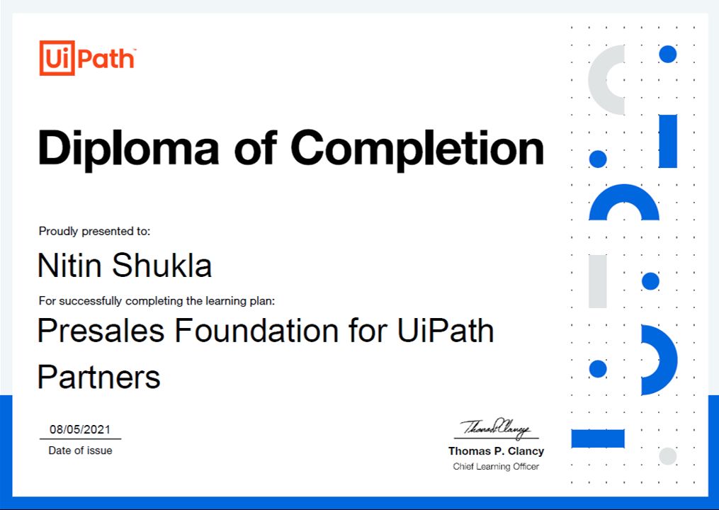 Nitin Shukla on LinkedIn: #rpa #uipath #automation Nitin Shukla on LinkedIn: #rpa #uipath #automation