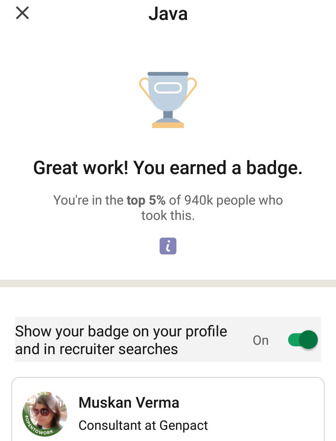 Muskan V. on LinkedIn: #linkedinskillassessment #java #programming # ... Muskan V. on LinkedIn: #linkedinskillassessment #java #programming # ...