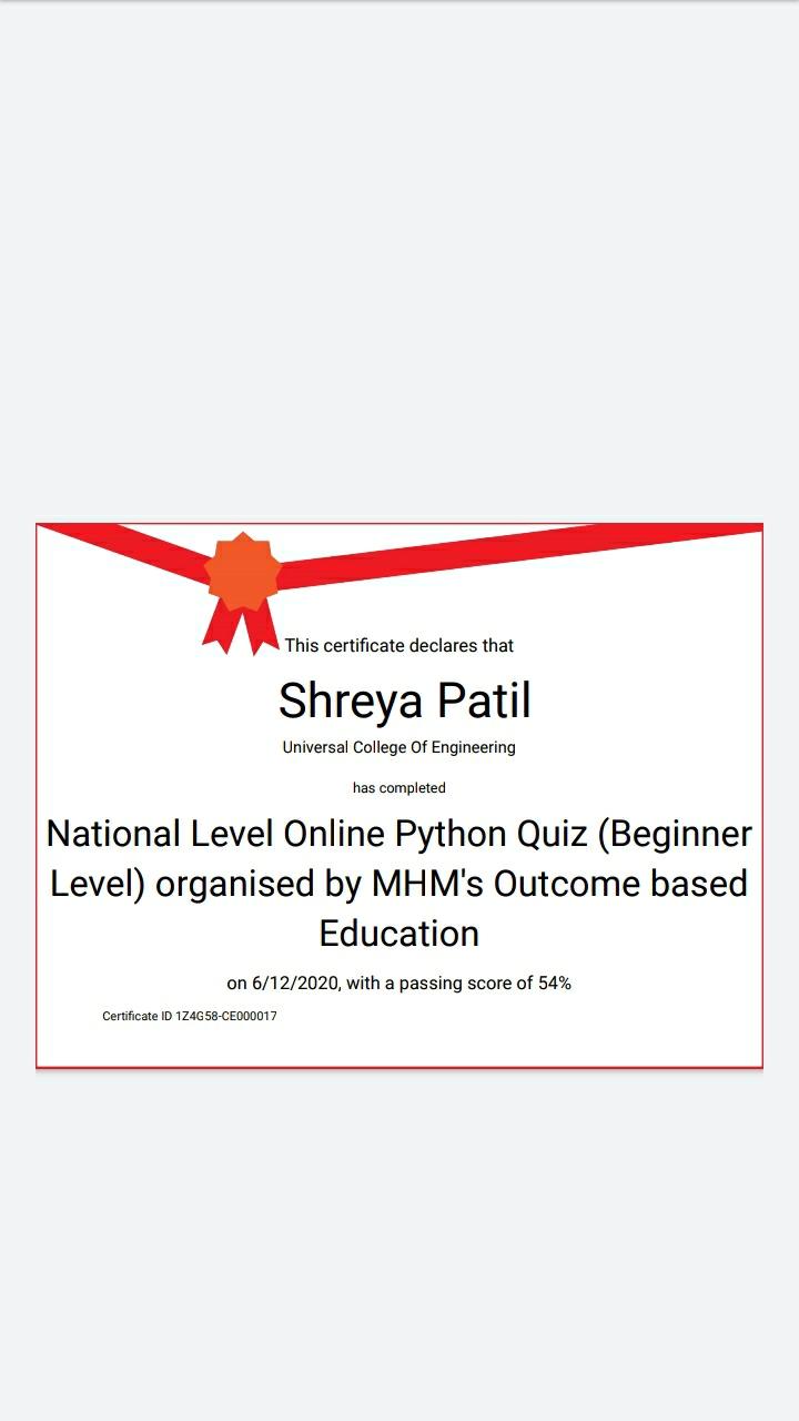 Shreya Patil on LinkedIn: #mhm #pythonprogramming Shreya Patil on LinkedIn: #mhm #pythonprogramming