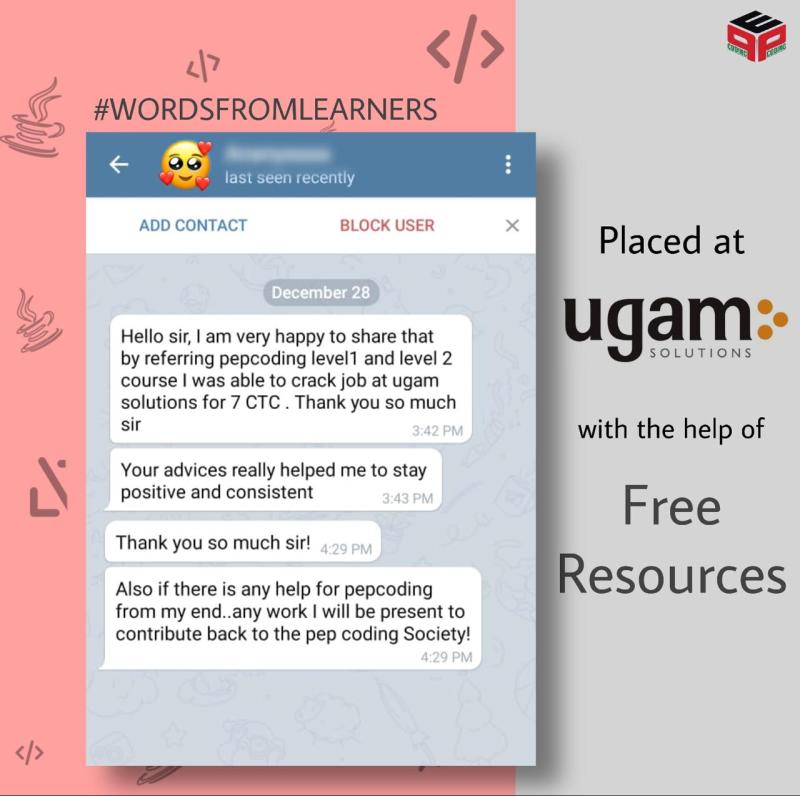 PepCoding on LinkedIn: #pepcoding #code #coder #codinglife #programming ... PepCoding on LinkedIn: #pepcoding #code #coder #codinglife #programming ...