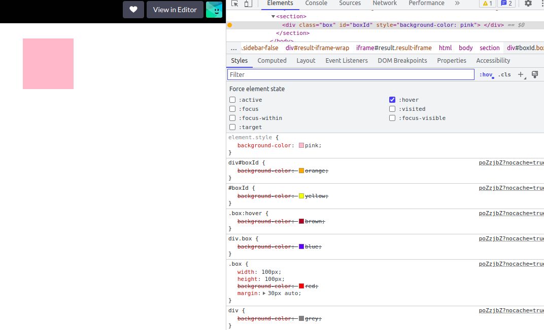 Vidhya B on LinkedIn: #id #html #css #frontenddevelopment # ... Vidhya B on LinkedIn: #id #html #css #frontenddevelopment # ...