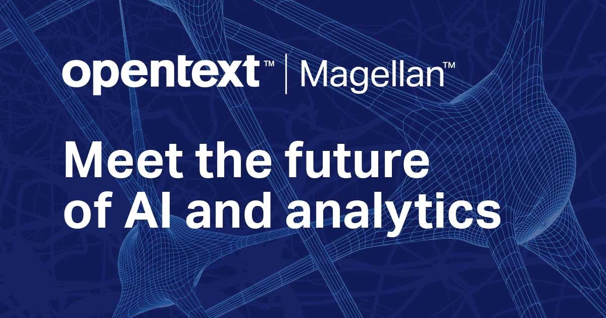 OpenText on LinkedIn: OpenText Magellan | OpenText OpenText on LinkedIn: OpenText Magellan | OpenText