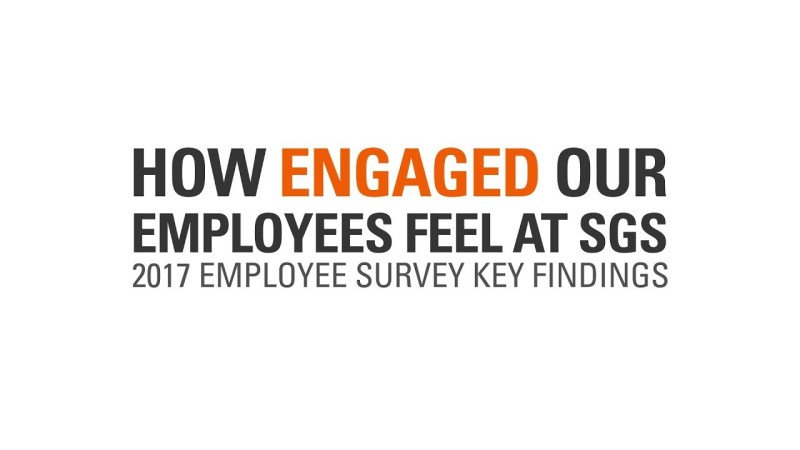 SGS on LinkedIn: SGS 2017 Employee Engagement Survey Results SGS on LinkedIn: SGS 2017 Employee Engagement Survey Results