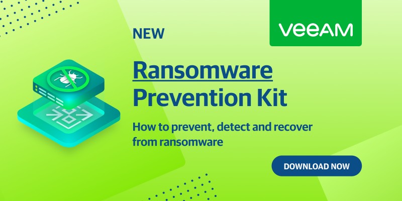 Veeam Software on LinkedIn: Veeam Ransomware Prevention Kit Veeam Software on LinkedIn: Veeam Ransomware Prevention Kit