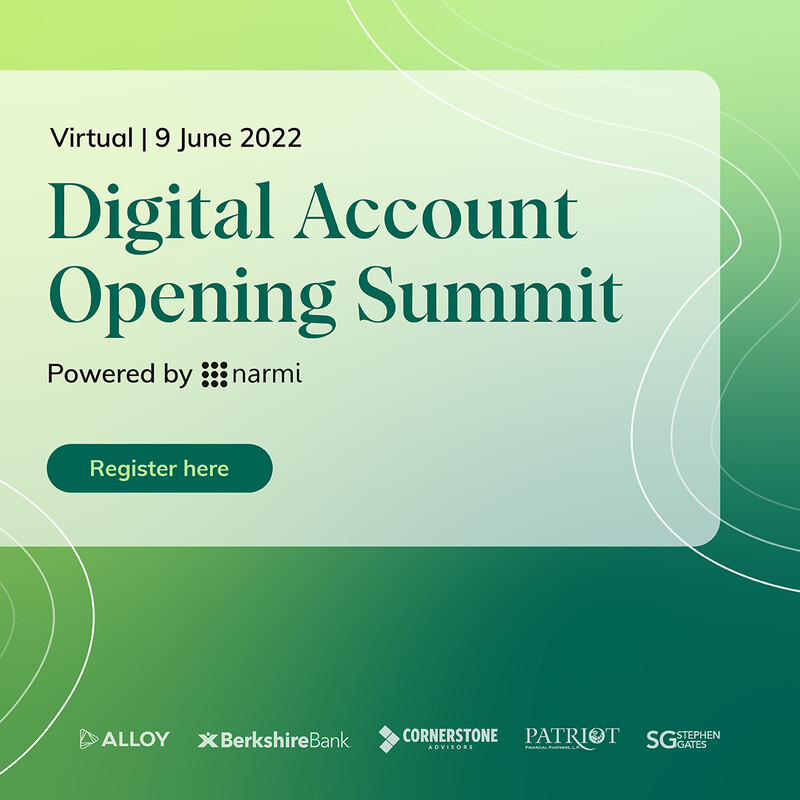 Narmi on LinkedIn: #narmidaosummit #digitalaccountopening # ... Narmi on LinkedIn: #narmidaosummit #digitalaccountopening # ...