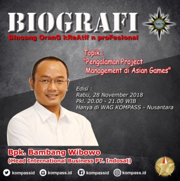 Pengalaman Project Management di Asian Games Pengalaman Project Management di Asian Games