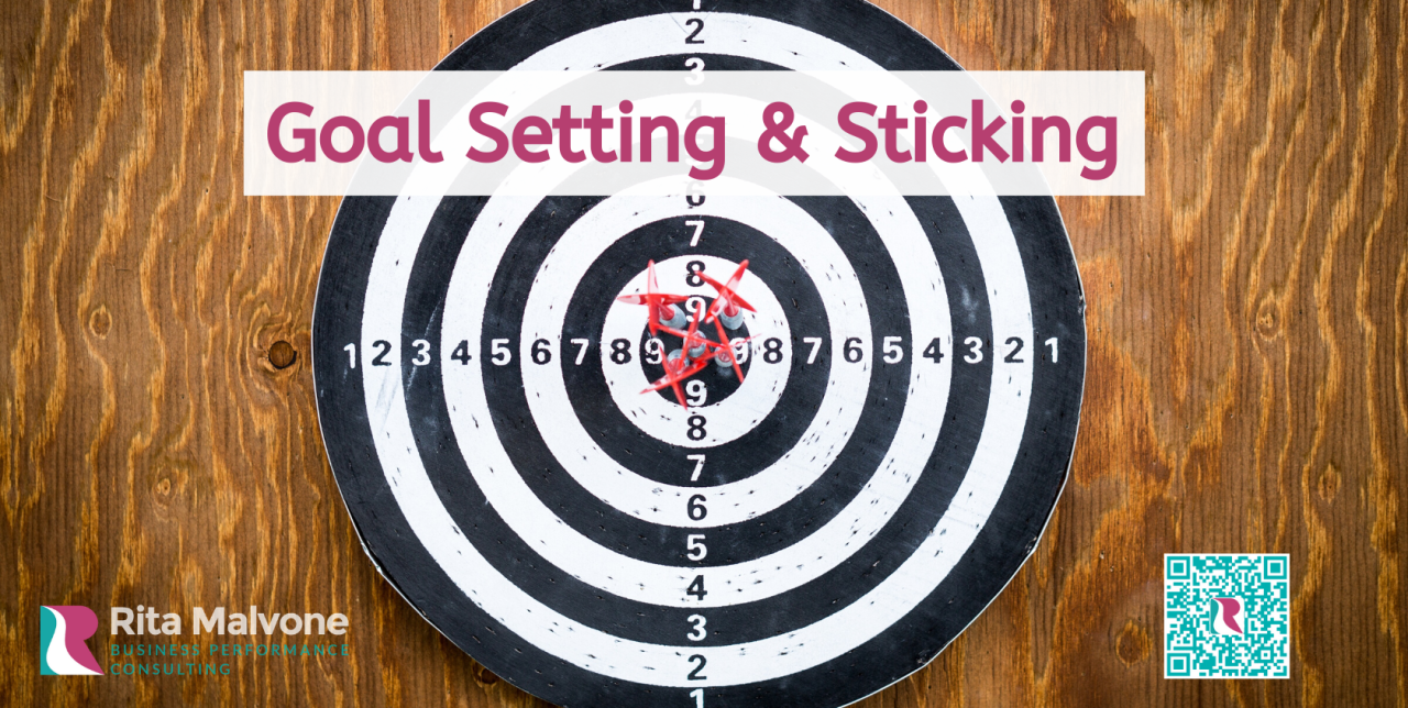 Goal Setting and Sticking Goal Setting and Sticking