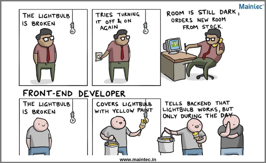 Maintec Technologies - India on LinkedIn: #techhumour Maintec Technologies - India on LinkedIn: #techhumour