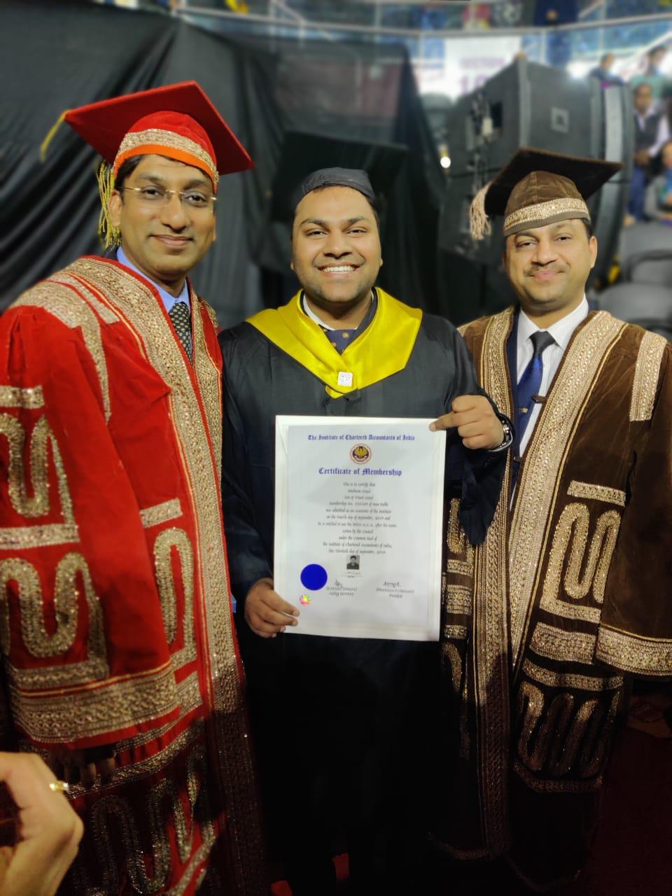 CA Shubham Goyal on LinkedIn: #caconvocation2020 CA Shubham Goyal on LinkedIn: #caconvocation2020