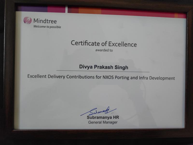 Divya Prakash Singh on LinkedIn: #mindtree #welcome_to_possible Divya Prakash Singh on LinkedIn: #mindtree #welcome_to_possible