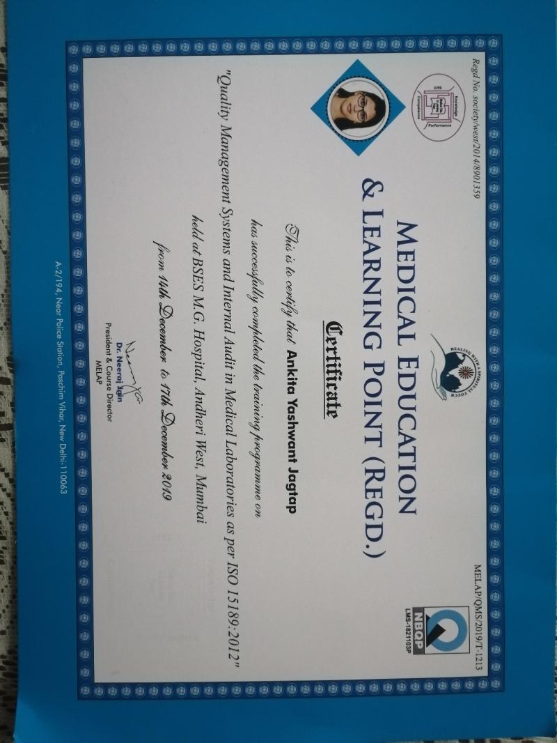 Ankita Jagtap on LinkedIn: #qualitymatters Ankita Jagtap on LinkedIn: #qualitymatters