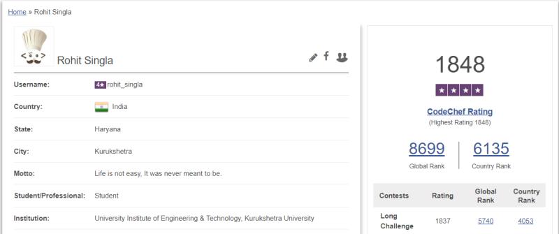 Rohit Singla on LinkedIn: #competitveprogramming #codechef #algorithms ... Rohit Singla on LinkedIn: #competitveprogramming #codechef #algorithms ...
