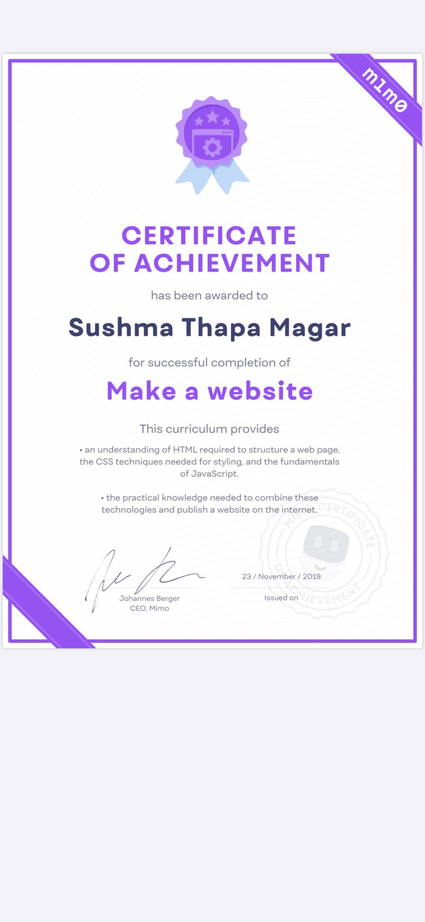 #html5 #css #javascript | Sushma Thapa Magar #html5 #css #javascript | Sushma Thapa Magar