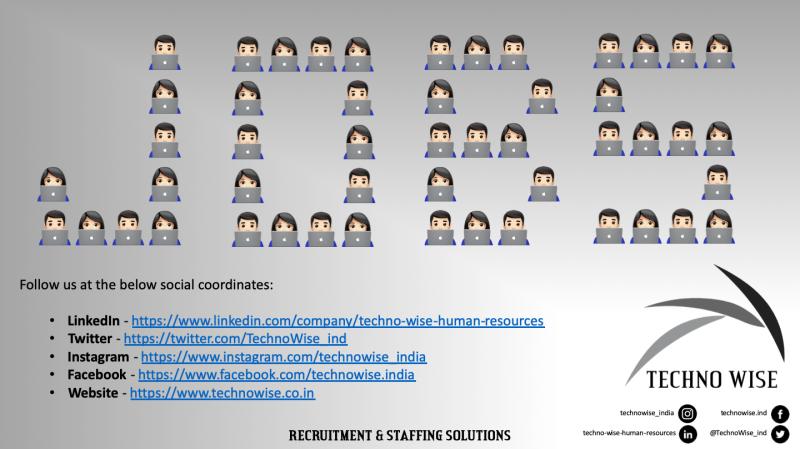 Techno Wise - Recruitment Solutions on LinkedIn: #technowise_india # ... Techno Wise - Recruitment Solutions on LinkedIn: #technowise_india # ...