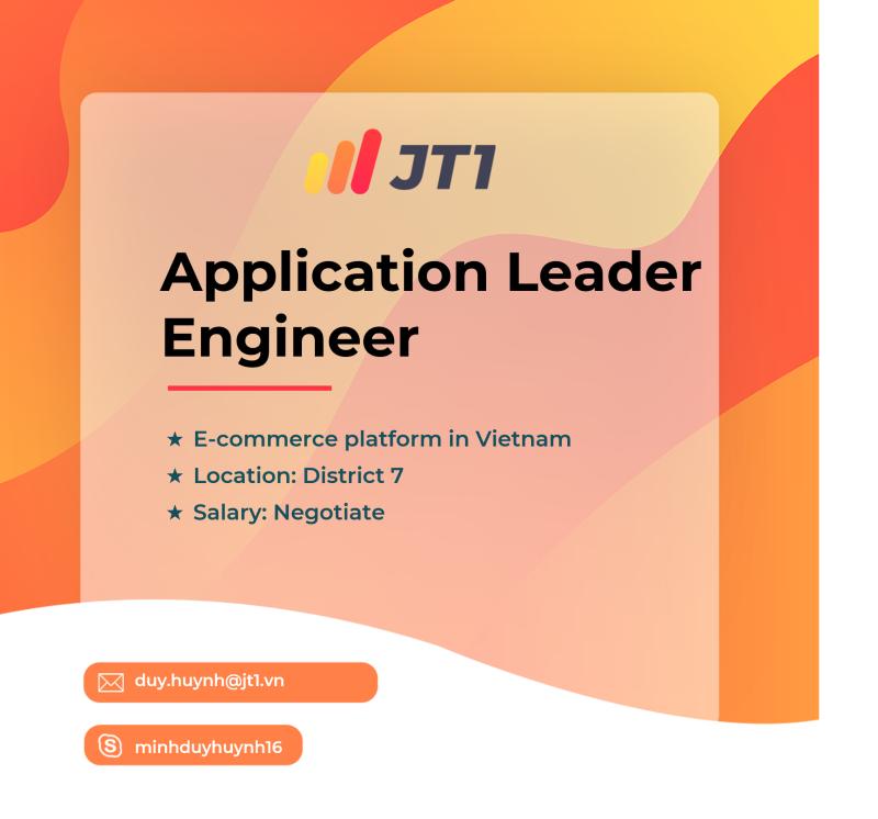 Duy Huynh on LinkedIn: #job #tphcm #golang #java #hcm Duy Huynh on LinkedIn: #job #tphcm #golang #java #hcm