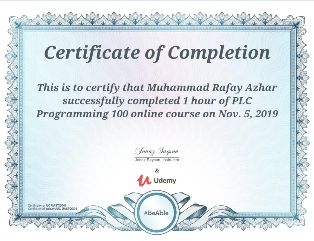 MUHAMMAD RAFAY AZHAR on LinkedIn: #plcprogramming MUHAMMAD RAFAY AZHAR on LinkedIn: #plcprogramming