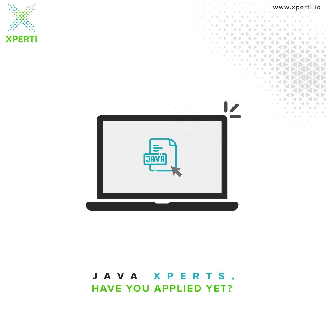 Xperti on LinkedIn: #java #javajobs #javadevelopers Xperti on LinkedIn: #java #javajobs #javadevelopers