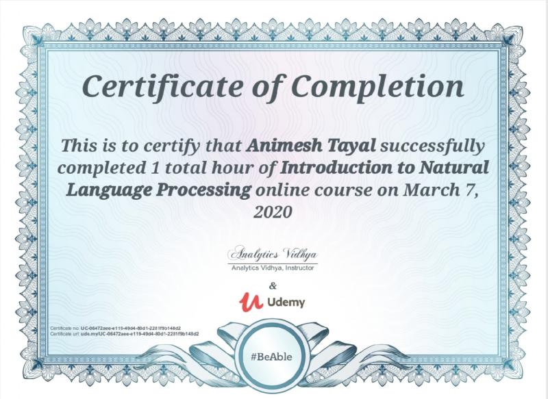 Dr. Animesh Tayal on LinkedIn: #python #naturallanguageprocessing # ... Dr. Animesh Tayal on LinkedIn: #python #naturallanguageprocessing # ...