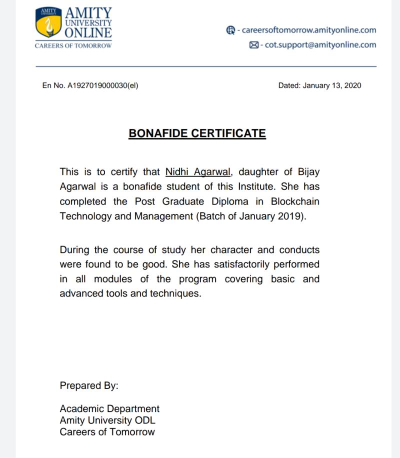 Nidhi Agrawal on LinkedIn: Completed Post Graduate Diploma in ... Nidhi Agrawal on LinkedIn: Completed Post Graduate Diploma in ...