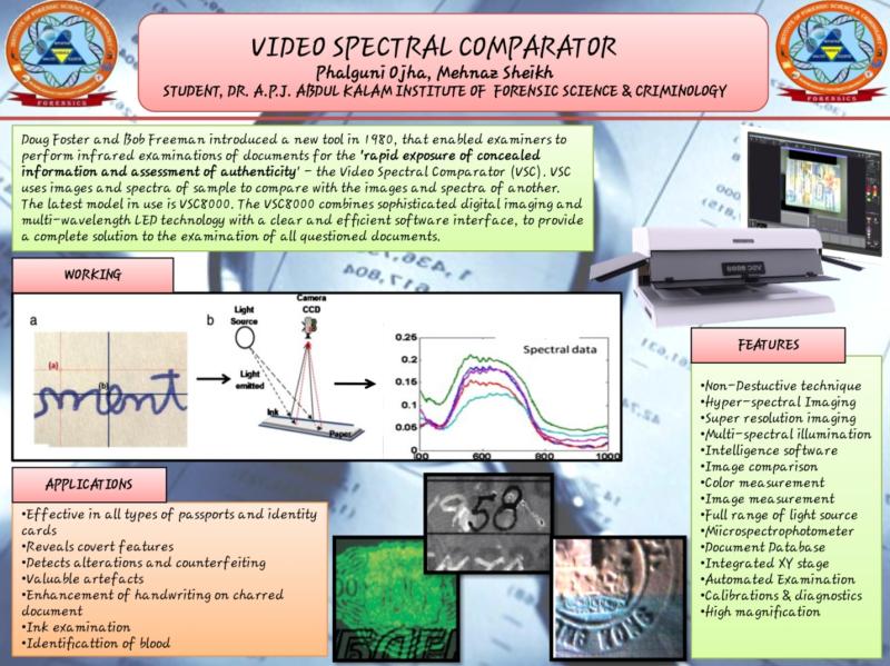 Mehnaz Sheikh on LinkedIn: VSC (Video Spectral Comparator) is an ... Mehnaz Sheikh on LinkedIn: VSC (Video Spectral Comparator) is an ...