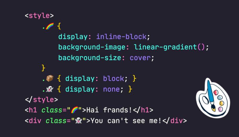 Atul Verma on LinkedIn: Now you can use emojis as css selectors 😁 Atul Verma on LinkedIn: Now you can use emojis as css selectors 😁
